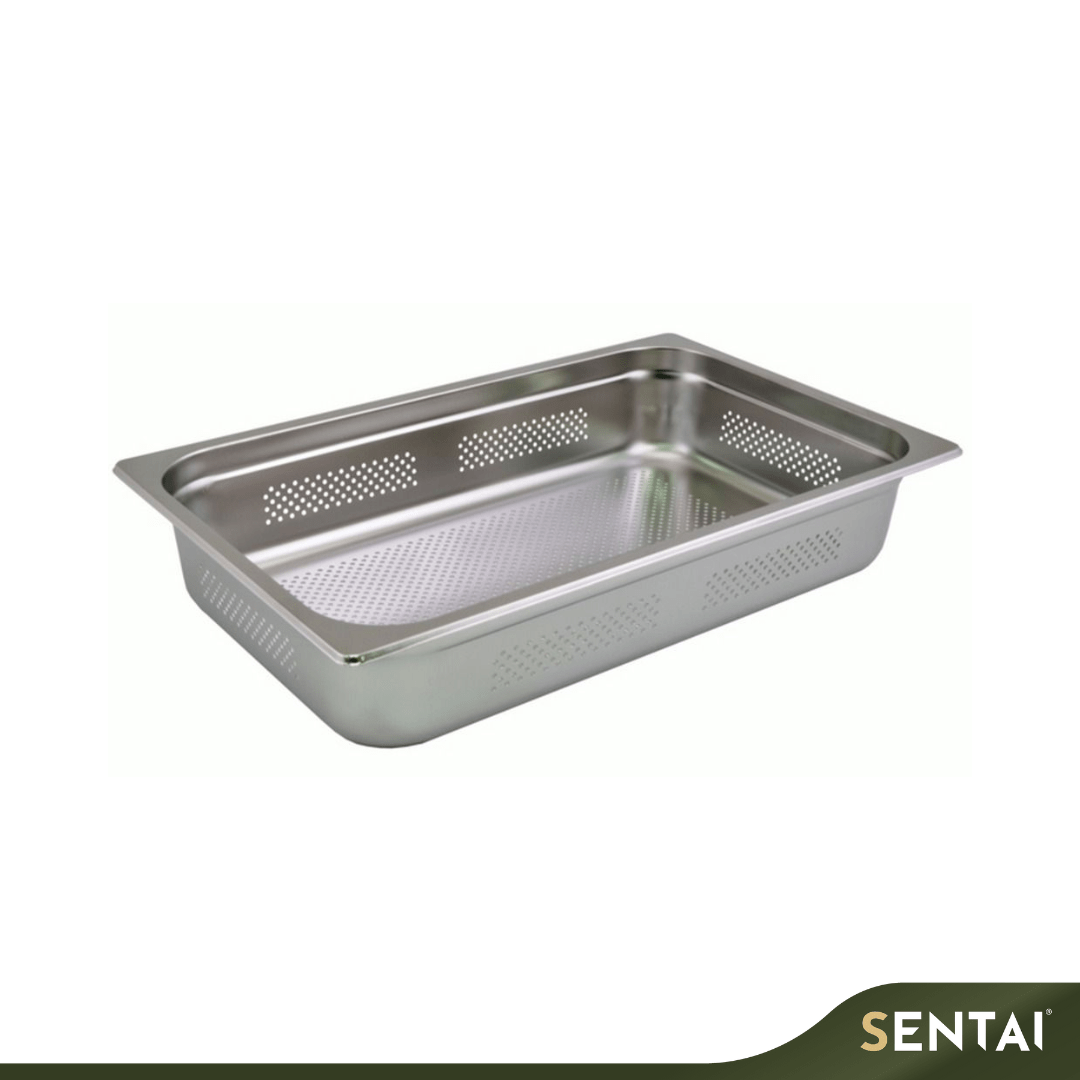 Stainless Steel Perforated GN Pan 1/1 | Commercial Gastronorm Pan