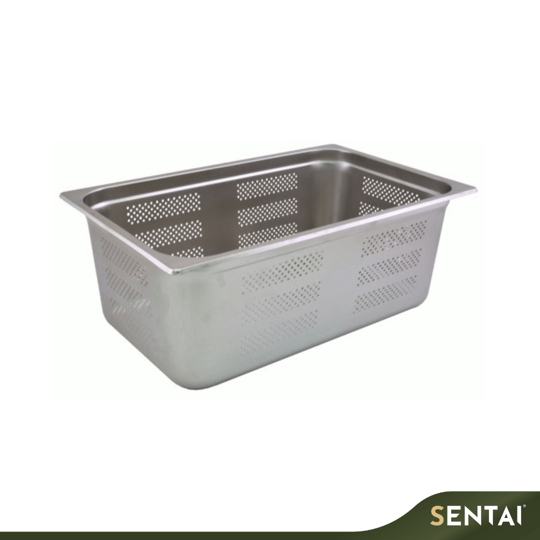 Stainless Steel Perforated GN Pan 1/1 | Commercial Gastronorm Pan
