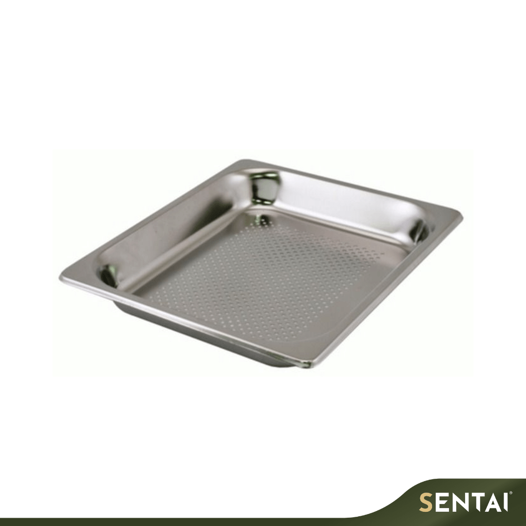 Stainless Steel Perforated GN Pan 1/2 | Commercial Gastronorm Pan